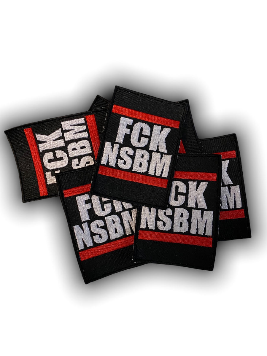 FCK NSBM Stick Patch – Stress & Geballer Kiezwear